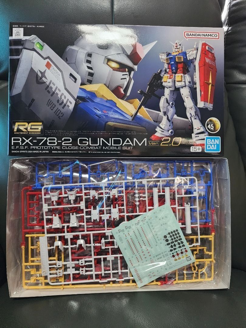 全新 行 現貨 RG RX-78-2 Gundam 高達 模型 Ver 2.0 Freedom 自由高達 HG MG MGSD MGEX ...