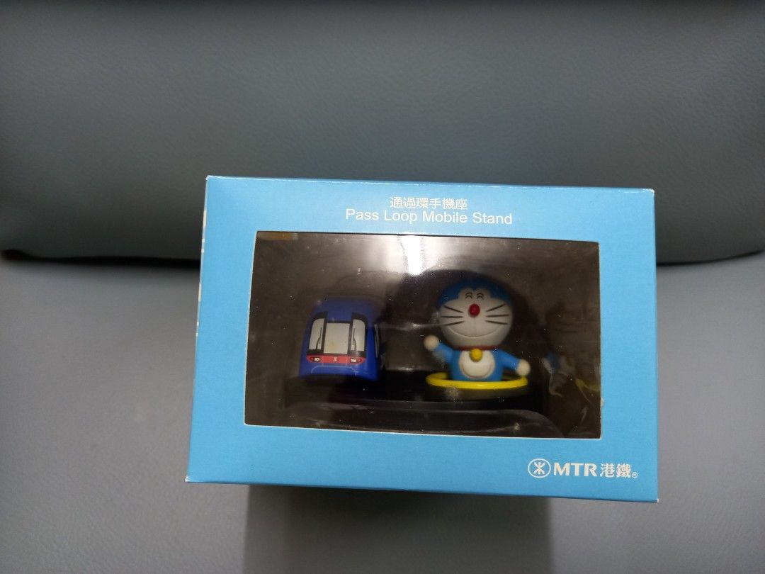 叮噹 多啦A夢 Doraemon 呼拉圈手機座，Mobile Stand，地鐵精品系列, 手提電話, 電話及其他裝置配件, 固定器及支架 ...