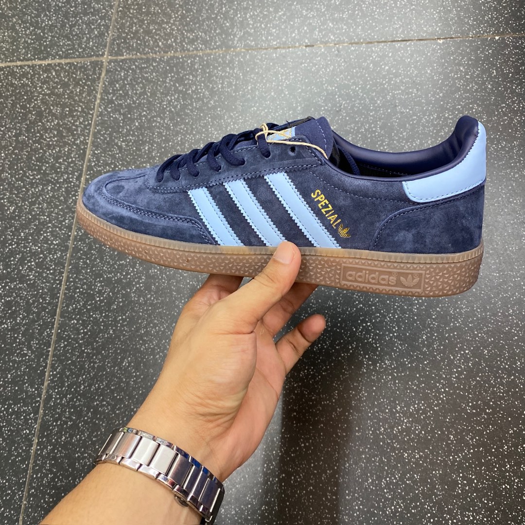 Adidas Hanball Spezial Indigo Blue, Men's Fashion, Footwear, Sneakers ...