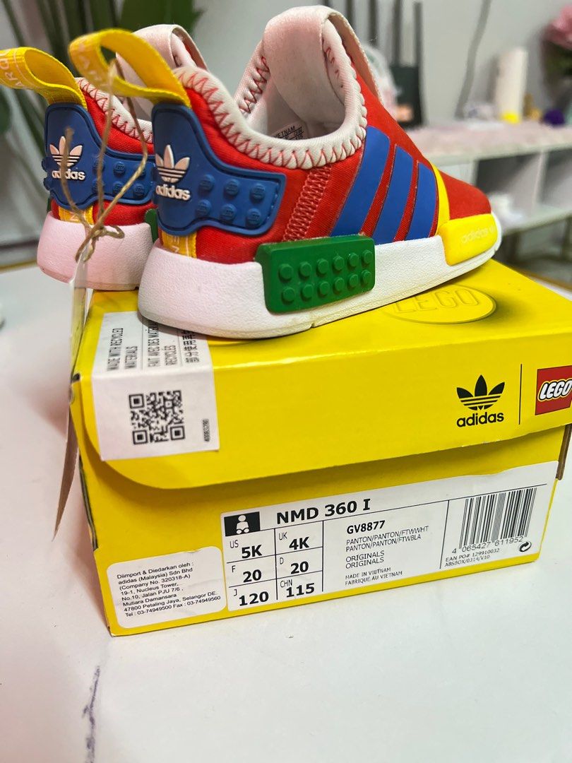 Adidas Lego NMD 360, Babies & Kids, Babies & Kids Fashion on Carousell