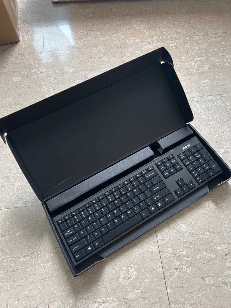 ASUS wireless keyboard, Computers & Tech, Parts & Accessories, Computer Keyboard on Carousell