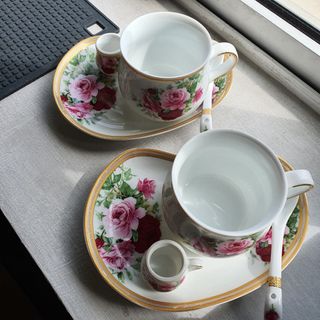 Chefs Choice 30cm white fine porcelain plates, Furniture & Home Living ...