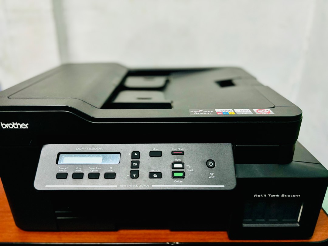Brother DCP-T820DW Ink Tank Printer, Computers & Tech, Printers ...