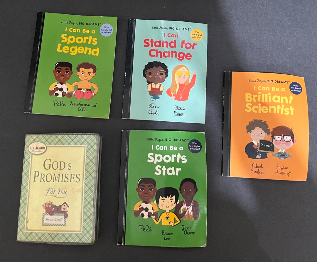 Bundle Books : Little People, Big Dreams Mcdo Happy Meal, Hobbies ...