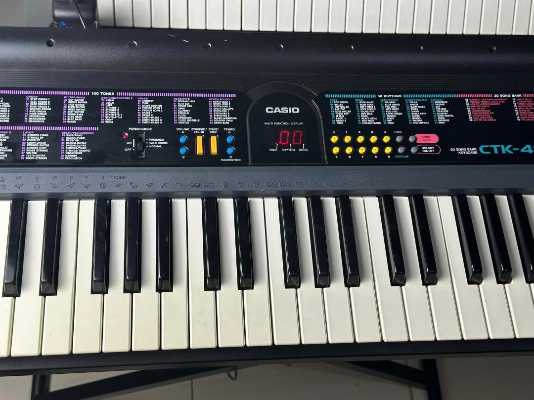 Casio CTK-480 Piano Keyboard Organ 61 Keys, Hobbies & Toys, Music ...