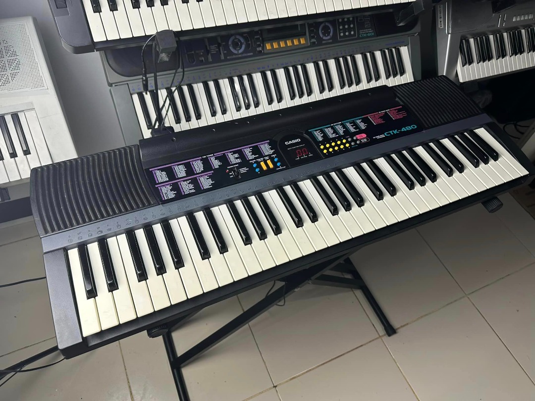 Casio CTK-480 Piano Keyboard Organ 61 Keys, Hobbies & Toys, Music ...