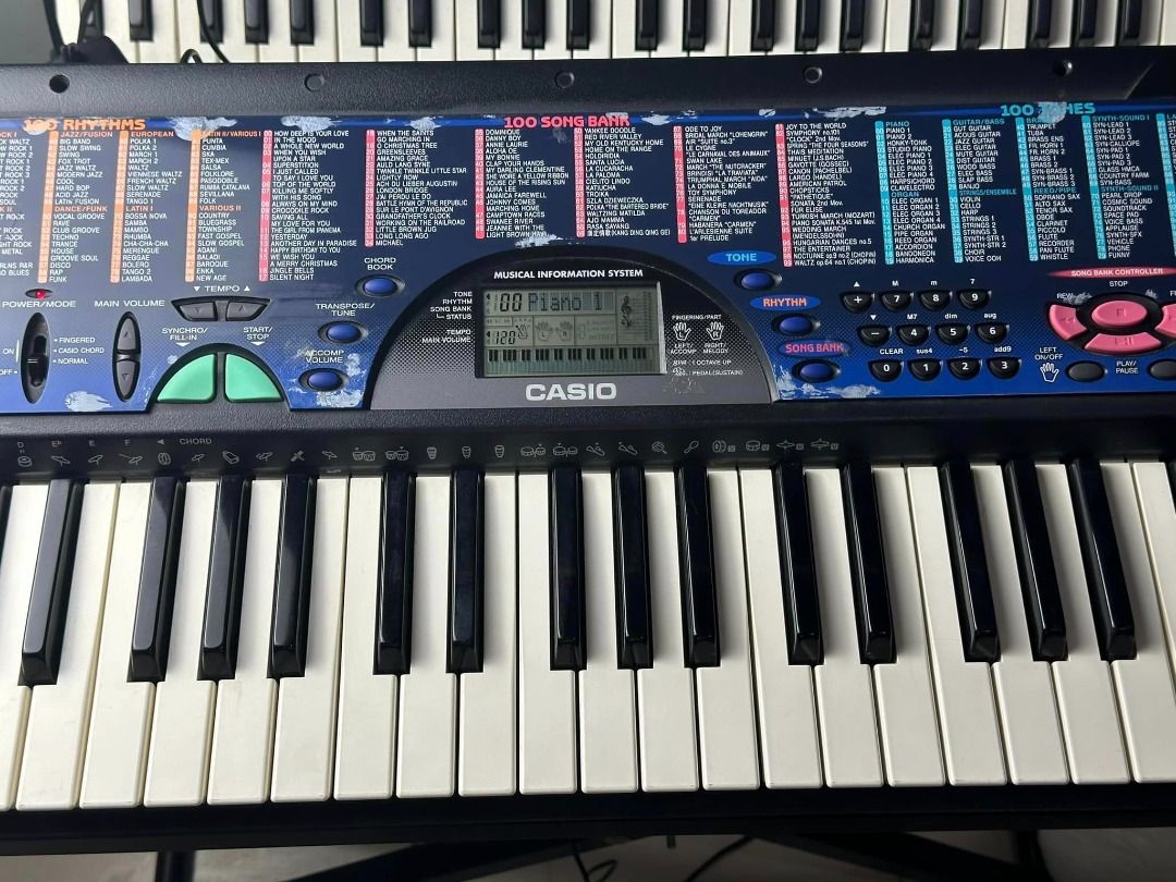 Casio CTK-495 Piano Keyboard Organ 61 Keys Perfect for Beginners ...