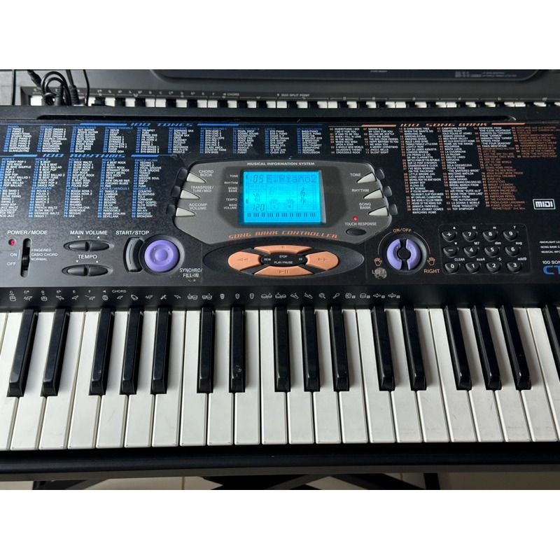 Casio CTK-541 Keyboard Piano Organ 61 Keys Touch Response English ...