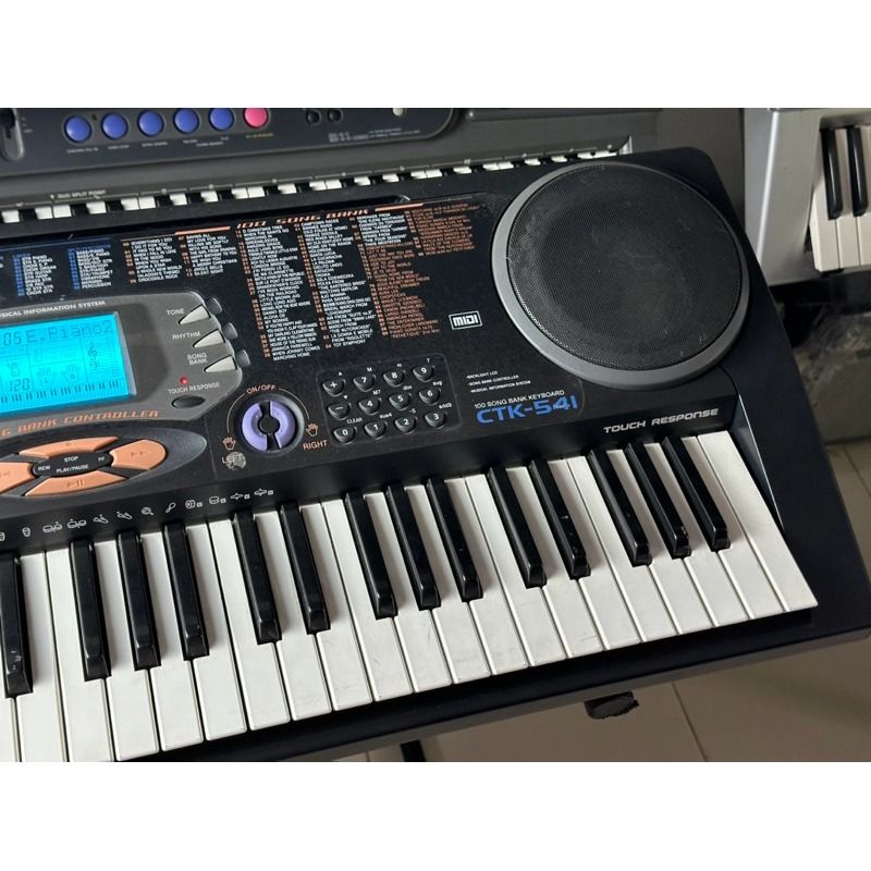 Casio CTK-541 Keyboard Piano Organ 61 Keys Touch Response English ...