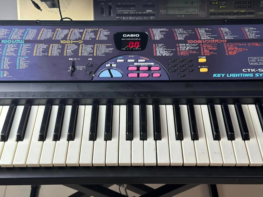 Casio CTK-560L Piano Keyboard Organ 61 Keys Perfect for Beginners and ...