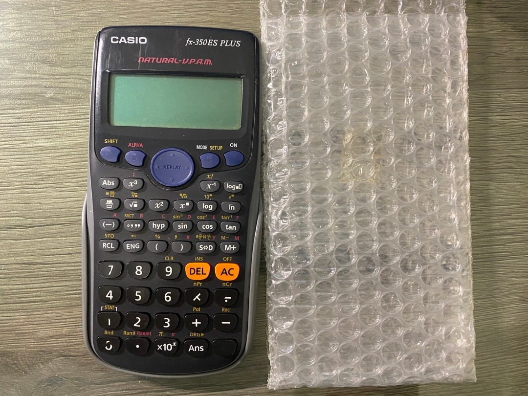 Casio fx-350ES PLUS, 電腦及科技產品, 商務用科技產品在旋轉拍賣