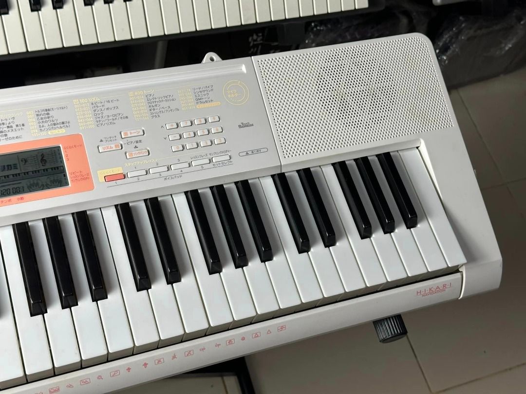 Casio LK-123 Keyboard Piano Organ 61 Keys Touch Response Semi Weighted, Hobbies & Toys, Music ...