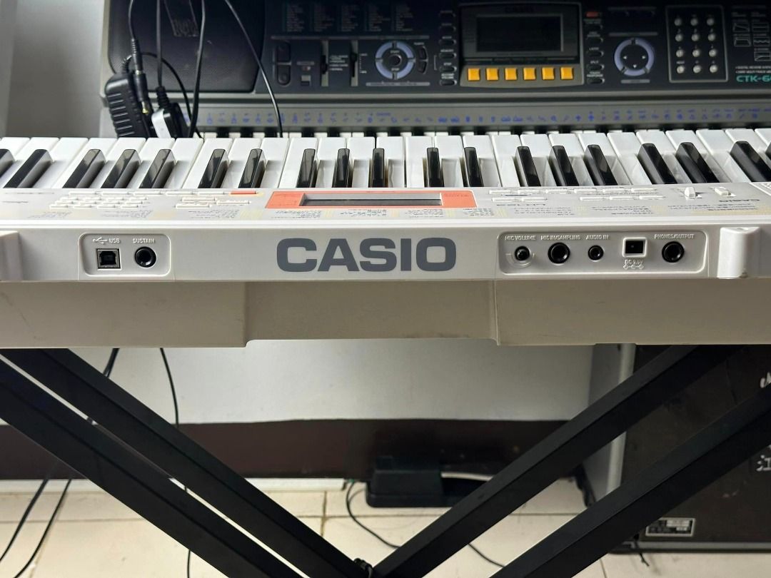 Casio LK-123 Keyboard Piano Organ 61 Keys Touch Response Semi Weighted, Hobbies & Toys, Music ...