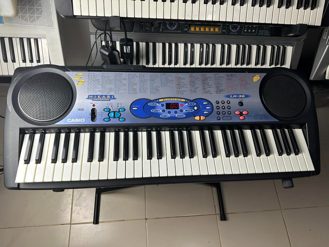 Casio LK-36 Piano Keyboard Organ 61 Keys, Hobbies & Toys, Music & Media, Musical Instruments on ...