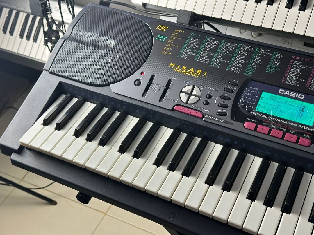 Casio LK-60 Piano Keyboard Organ 61 Keys Touch Response Perfect for ...