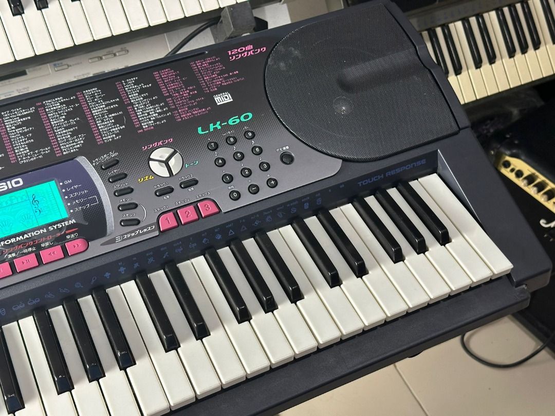 Casio LK-60 Piano Keyboard Organ 61 Keys Touch Response Perfect for ...