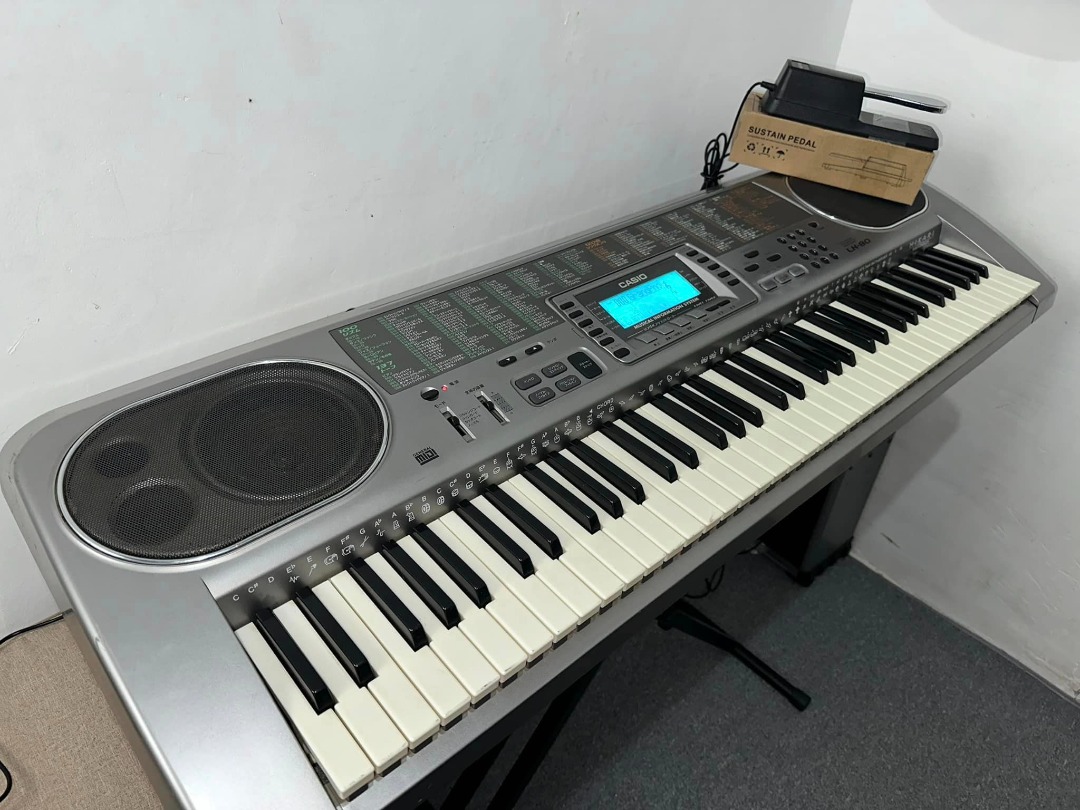 Casio LK 80 73 Keys Keyboard Piano Organ Touch Response, Hobbies & Toys ...