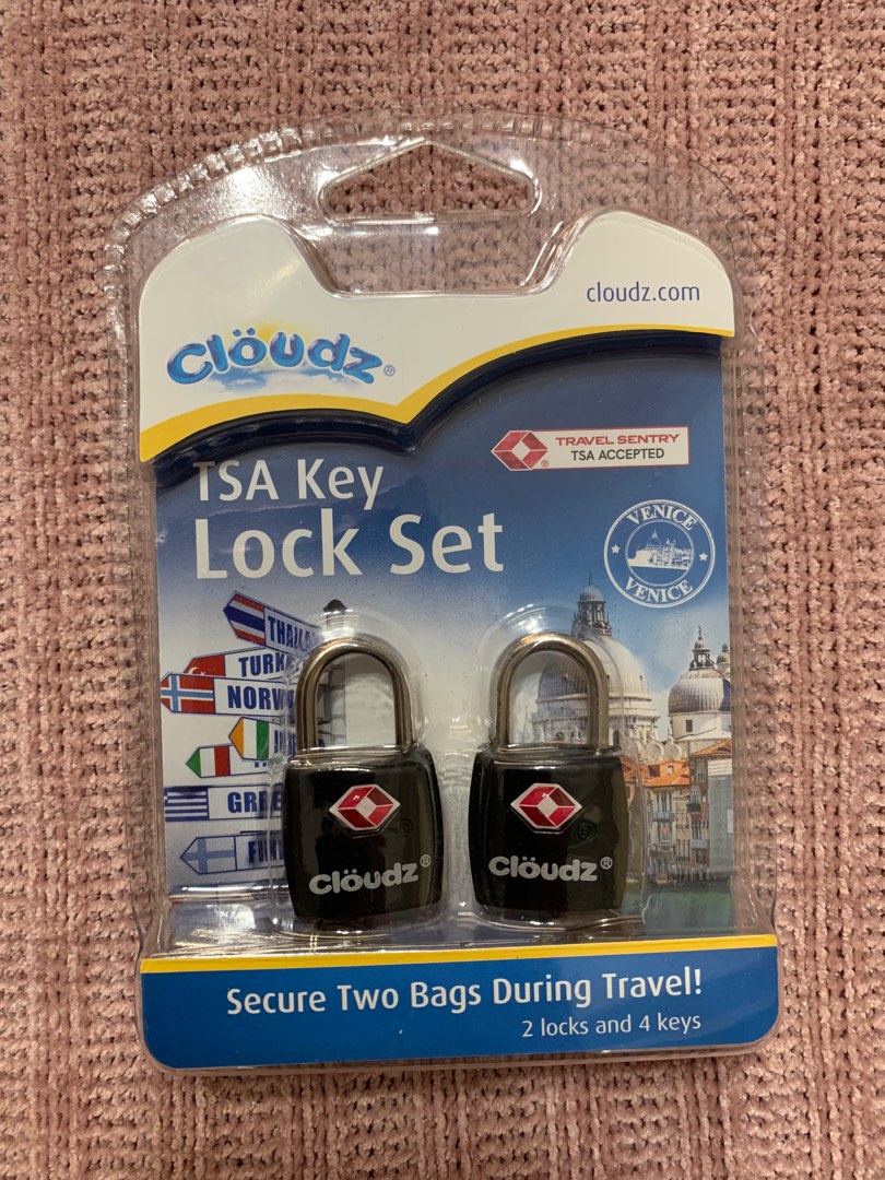 Cloudz TSA Key Lock Set for luggage, Hobbies & Toys, Travel, Travel ...