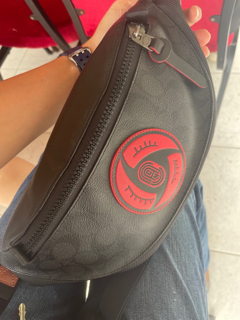 Coach X Naruto, Men's Fashion, Bags, Belt bags, Clutches and Pouches on ...