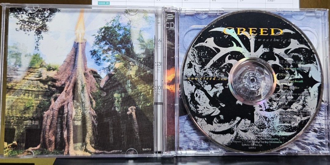 creed weathered cd