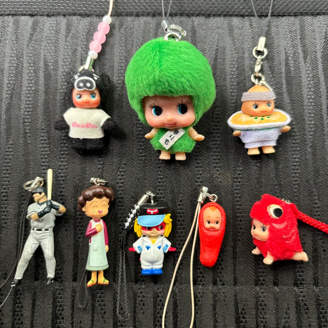cute kewpie keychain phone strap, Hobbies & Toys, Collectibles ...
