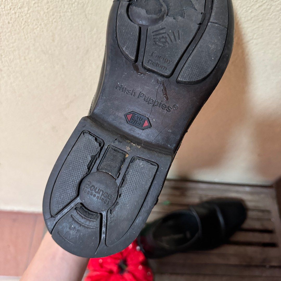 Defect Hush puppies leather shoe_ Men office formal shoe, Men's Fashion ...