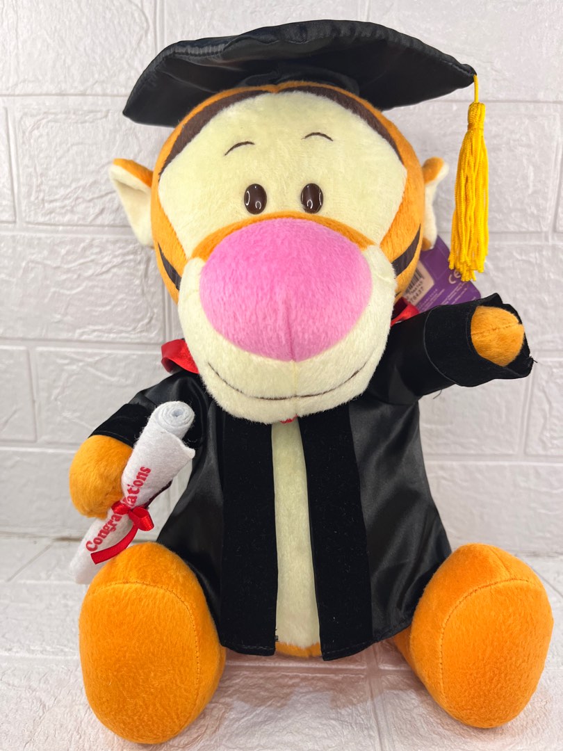 Disney Classic Winnie The Pooh and Friends Tigger in Toga x Graduate ...