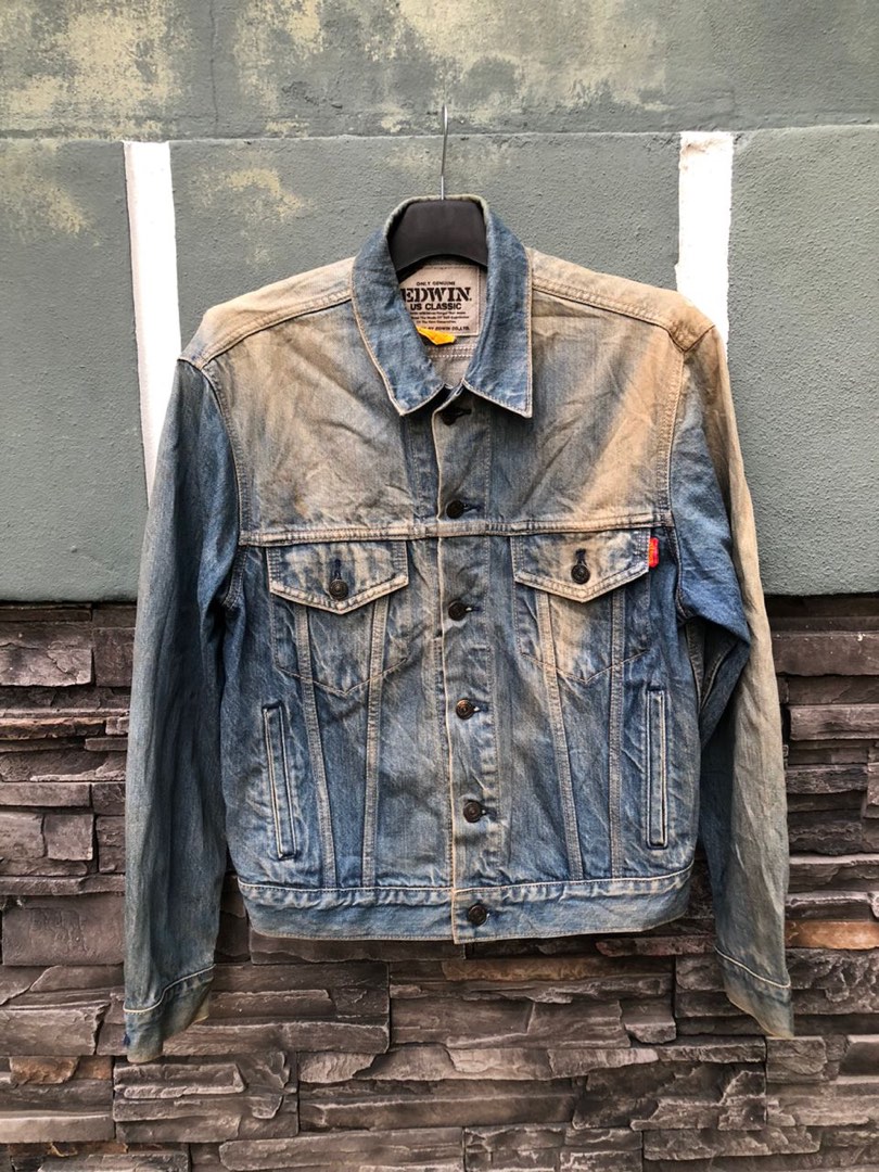 Edwin denim jacket, Men's Fashion, Coats, Jackets and Outerwear on ...