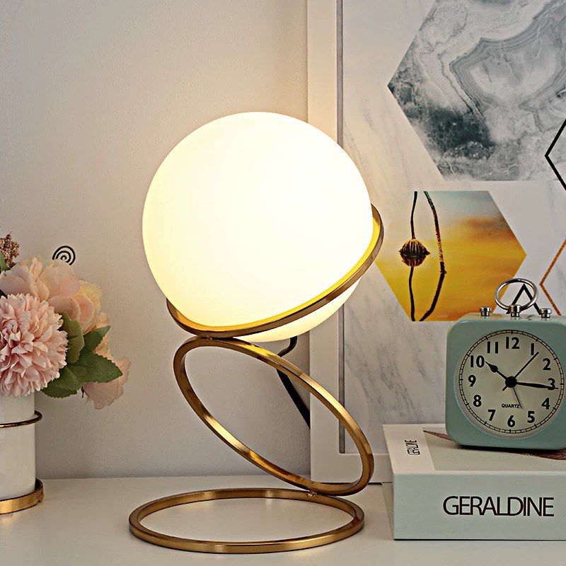 GERALA Modern Table Lamp, Furniture & Home Living, Lighting & Fans ...