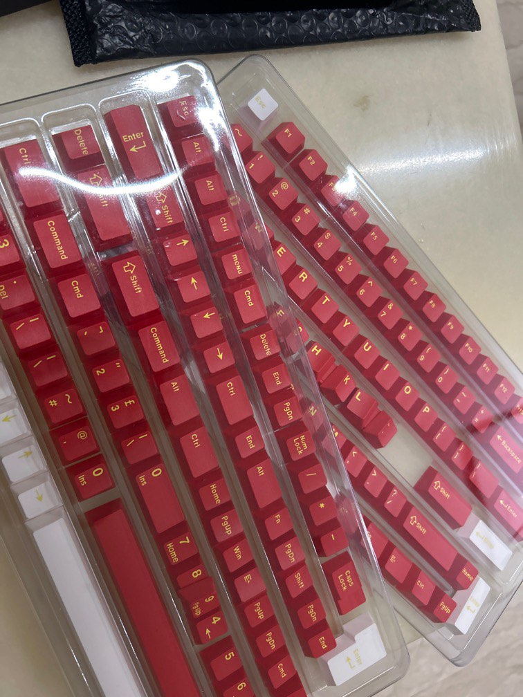 GMK keycaps classic red (fake), Computers & Tech, Parts & Accessories ...