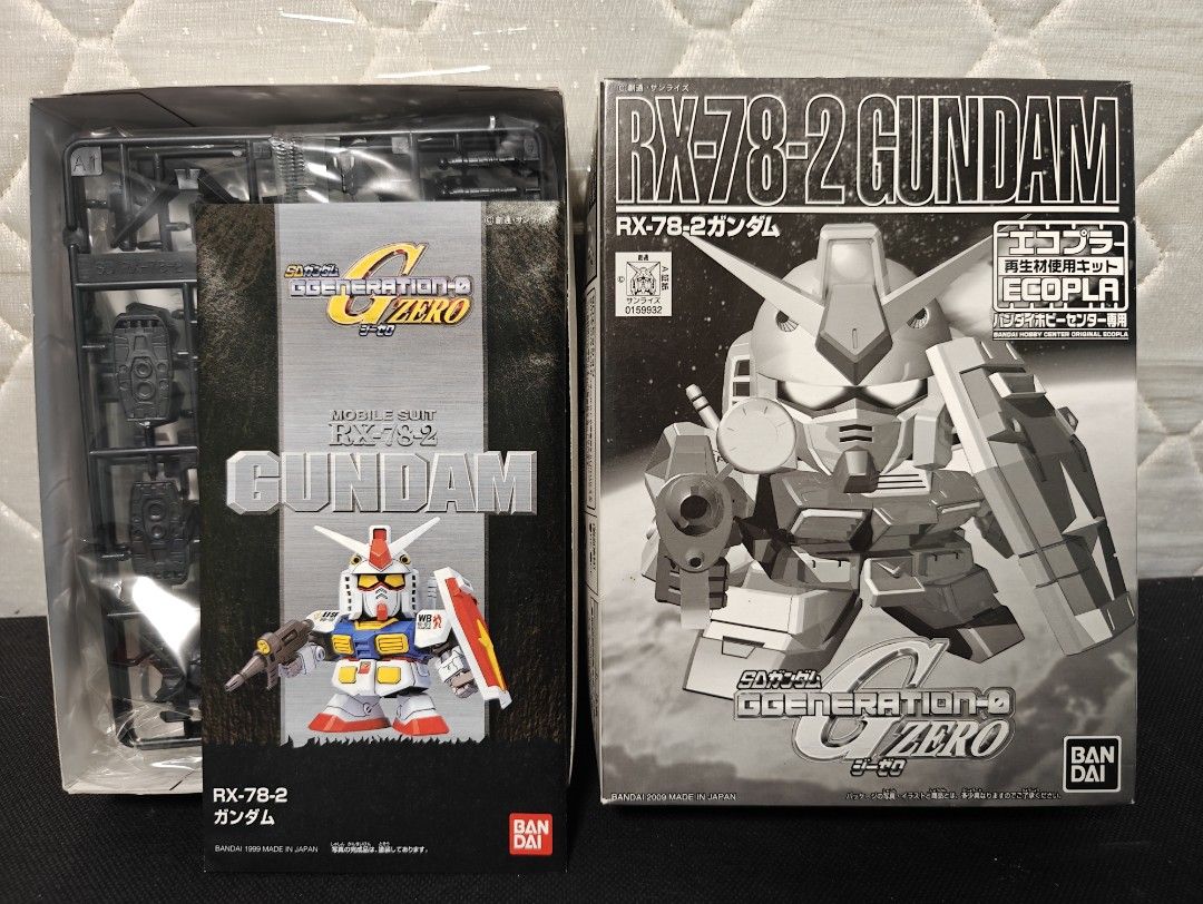 Gundam Gunpla Ecopla RX-78-2 SD, Hobbies & Toys, Toys & Games on Carousell