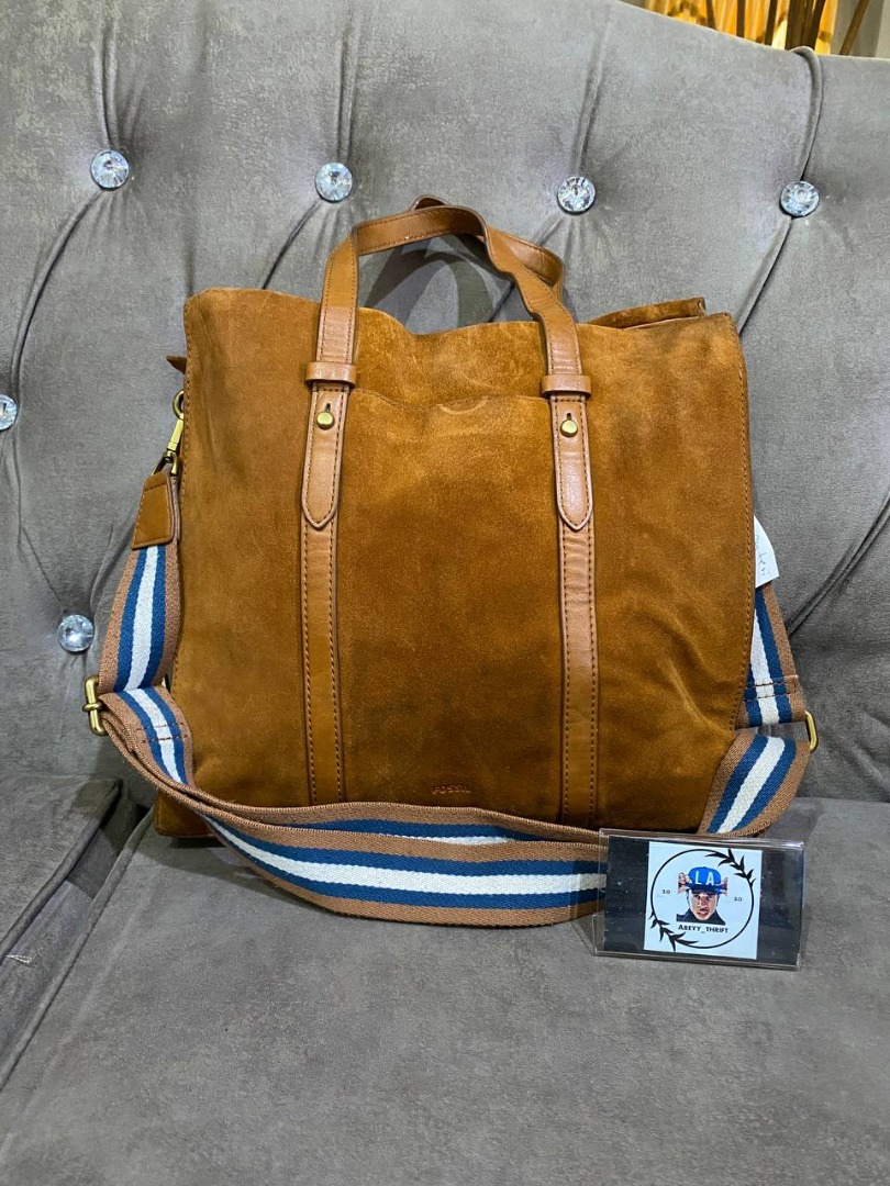 HANDBEG OR MESSANGER BEG KULIT FOSSIL BRANDED BUNDLE, Luxury, Bags ...