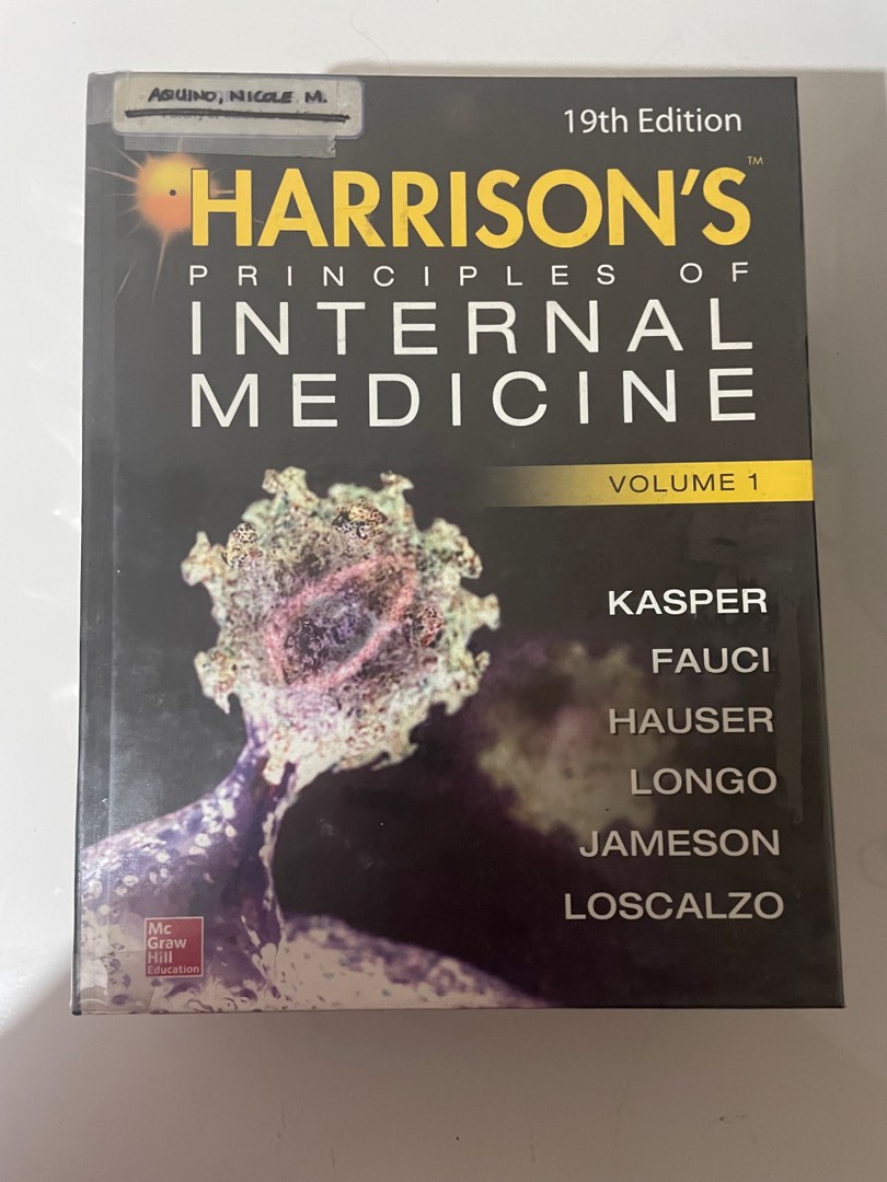 Harrisons Internal Medicine 19th edition, Hobbies & Toys, Books ...