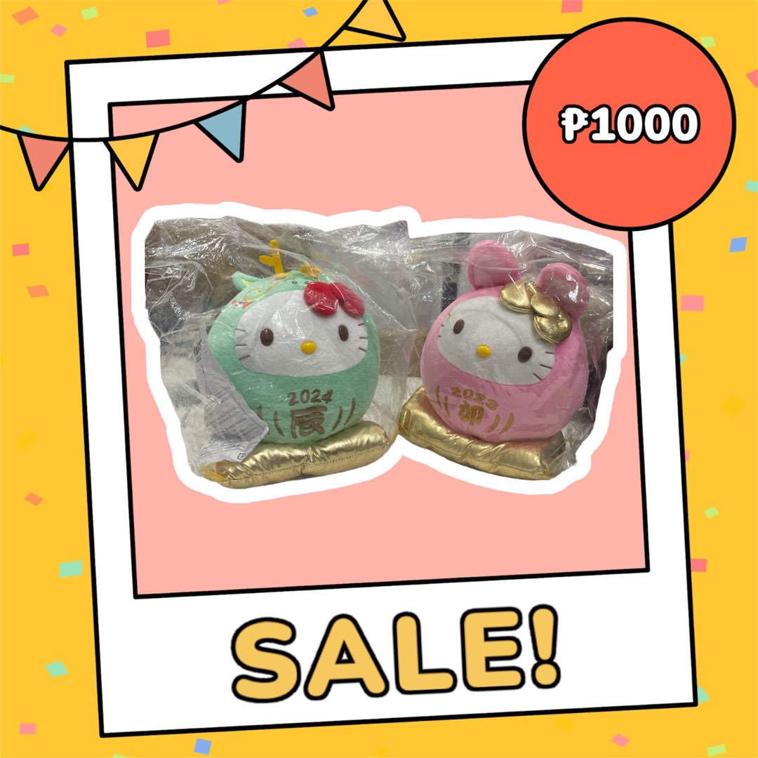 Hello Kitty Sanrio Yakult Daruma 2023 & 2024, Hobbies & Toys, Toys ...