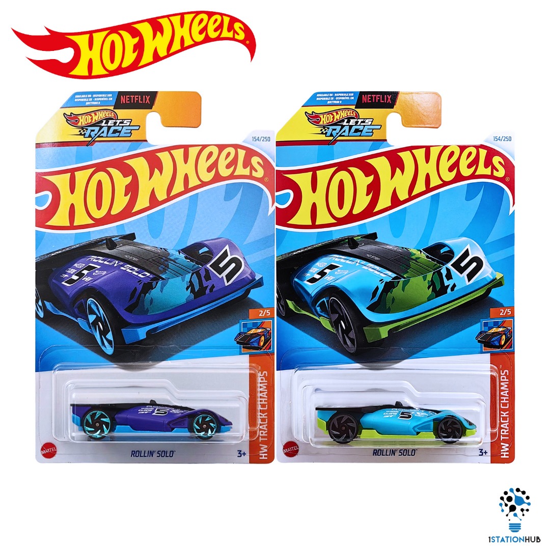 Hot Wheels HW TRACK CHAMP Rollin' Solo | Car Collector Kids Toys ...