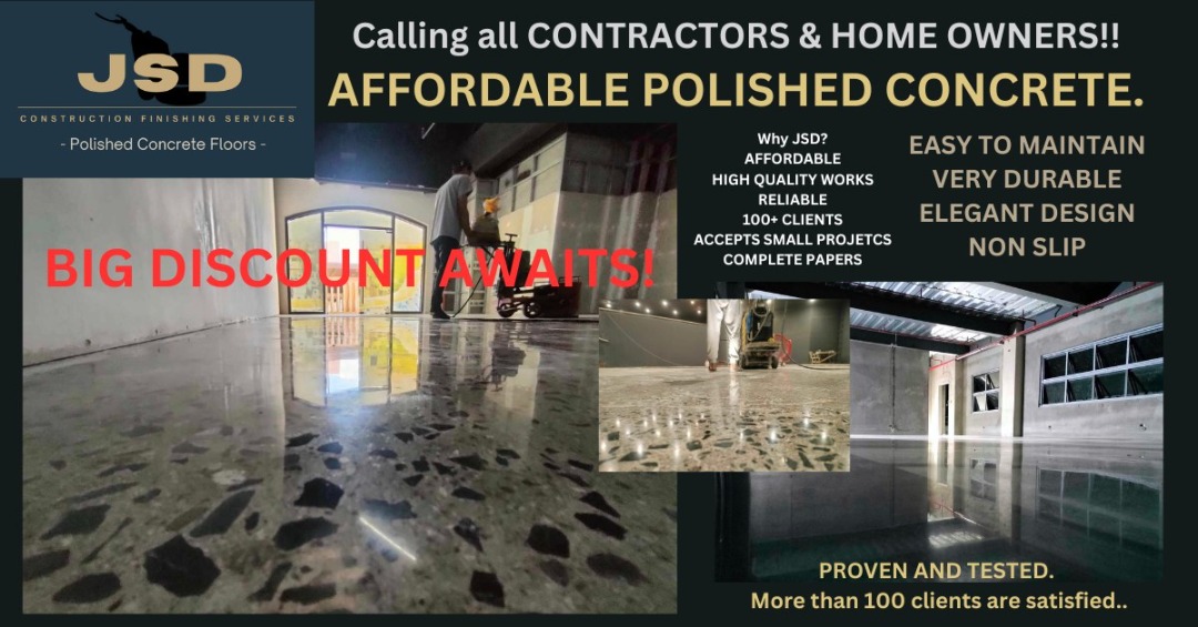 INDUSTRIAL LOOK FOR FLOOR CONCRETE CONCEPT DESIGN, Commercial ...