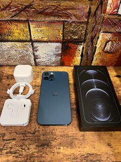 iPhone 12 Pro Max Pacific Blue 256GB, Mobile Phones & Gadgets, Mobile ...