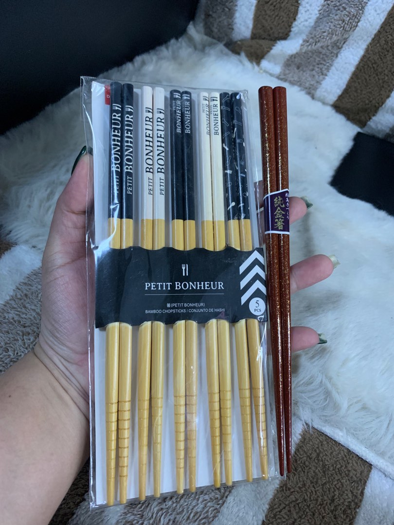 Japan branded bnew chopsticks, Furniture & Home Living, Kitchenware ...