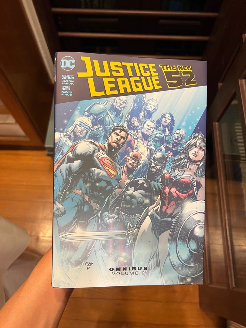 Justice league the new 52 omnibus vol2. Comic book Batman supermam ...