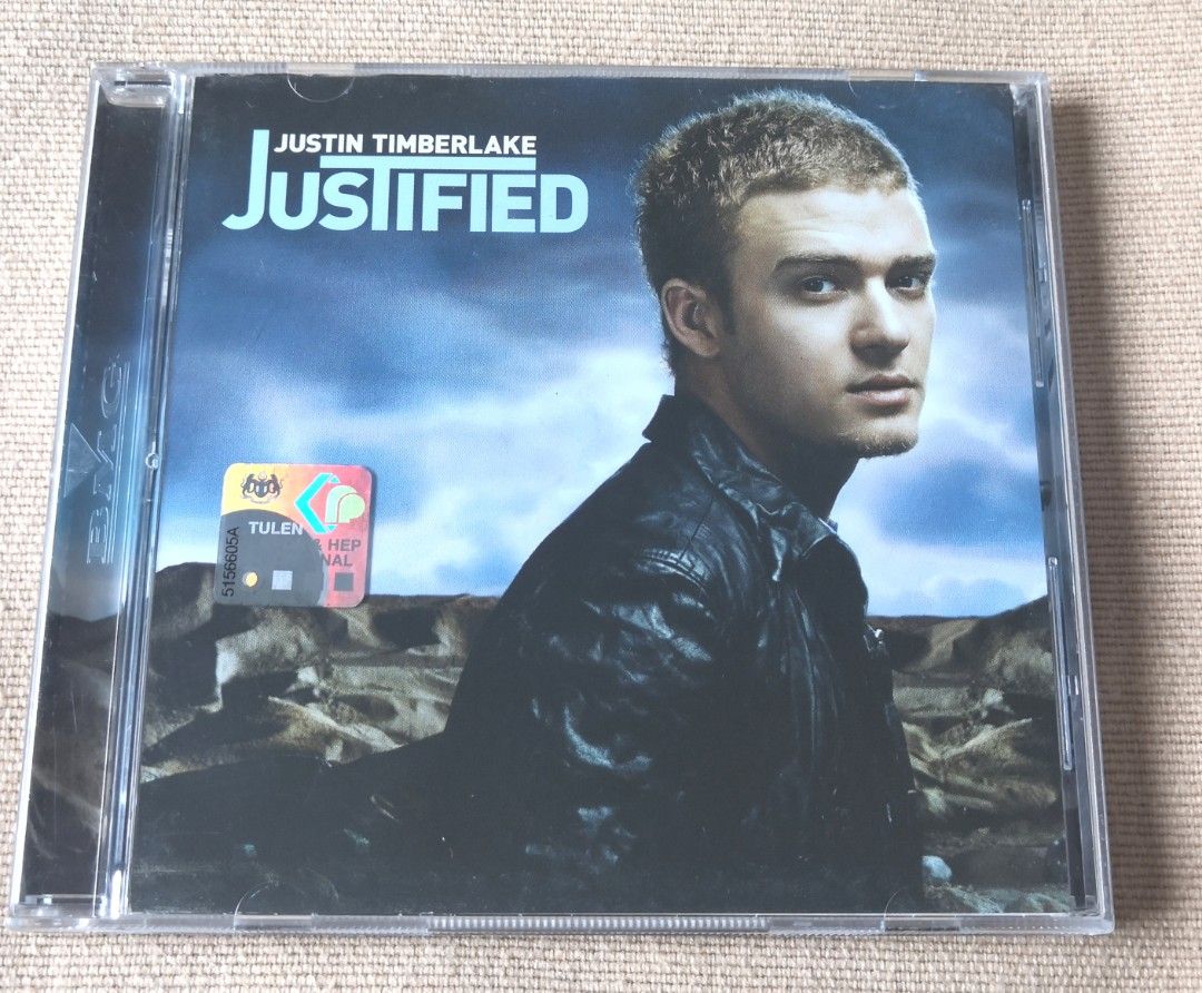 JUSTIN TIMBERLAKE / JUSTIFIED / Album CD, Hobbies & Toys, Music & Media, CDs & DVDs on Carousell