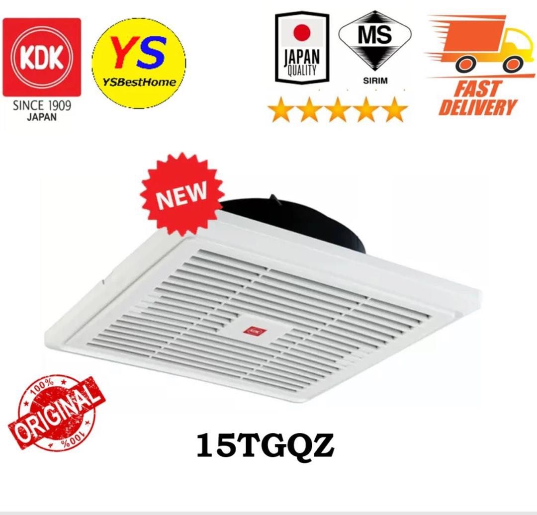KDK ceiling mount ventilation fan, TV & Home Appliances, Electrical ...