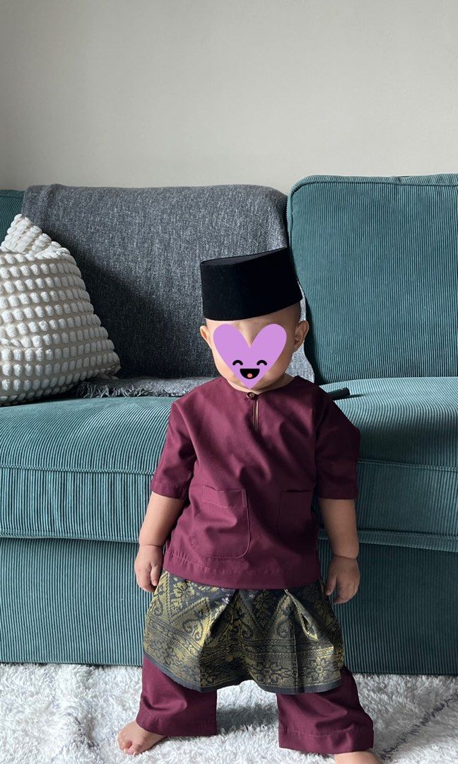 KHATAM Baju Melayu Baby, Babies & Kids, Babies & Kids Fashion on Carousell