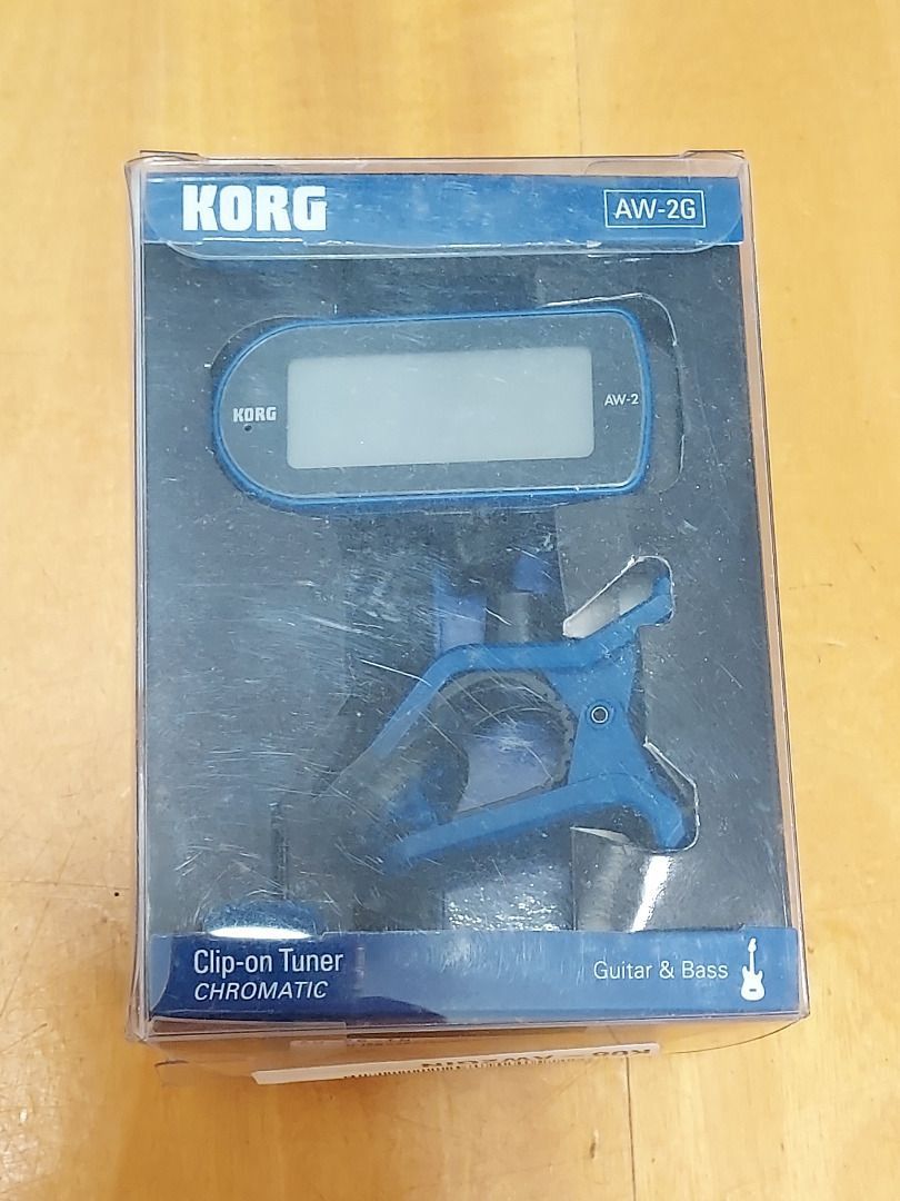 KORG AW-2G 夾子式 調音器 結他 可用, 興趣及遊戲, 音樂、樂器 & 配件, 樂器配件 - Carousell
