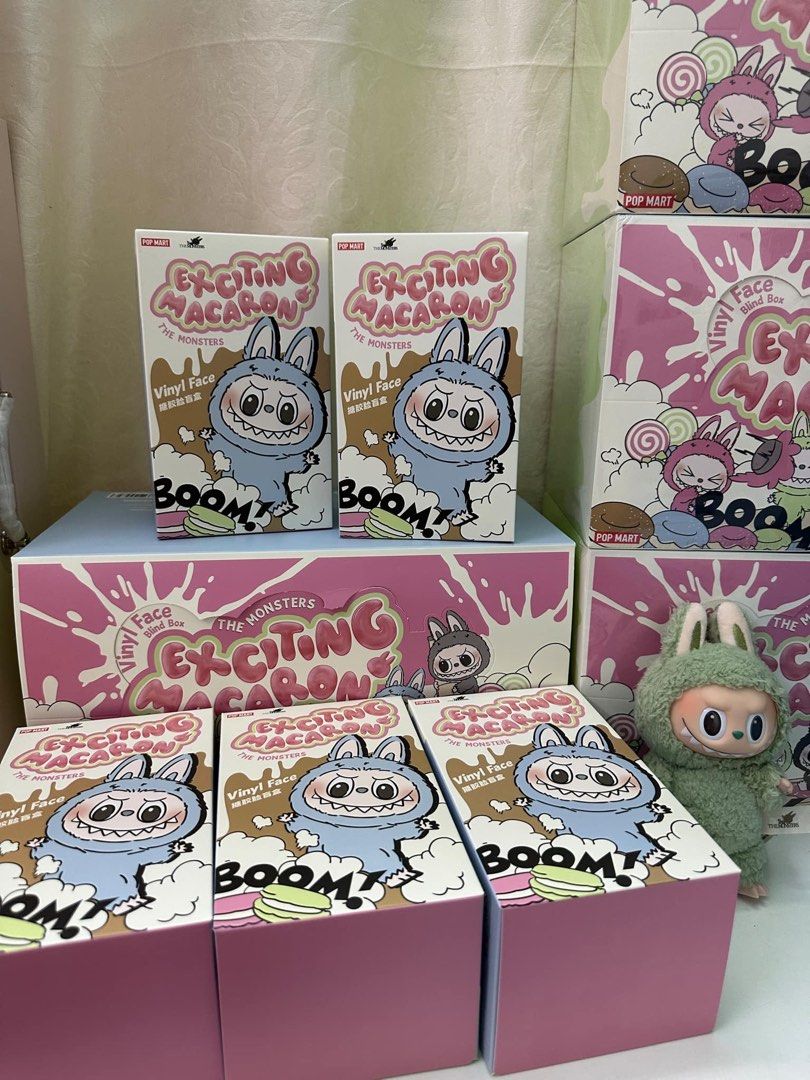 Labubu Macaron Blind Box, Hobbies & Toys, Toys & Games on Carousell