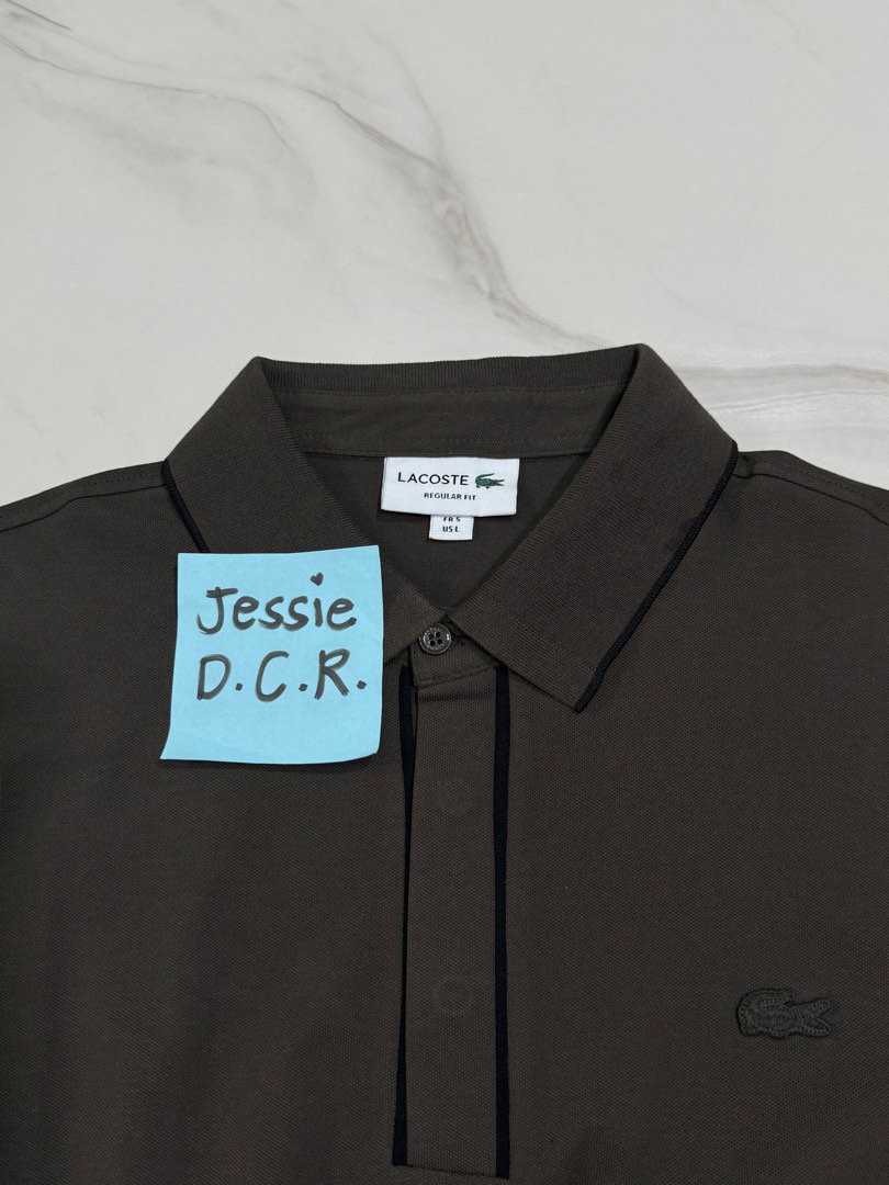 Lacoste polo shirt monotone regular fit, Men's Fashion, Tops & Sets, Tshirts & Polo Shirts on ...