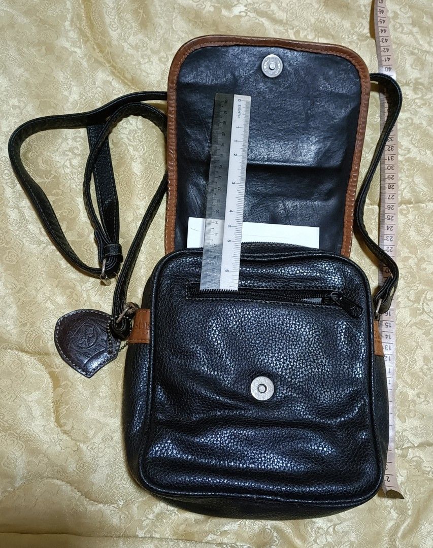 Leather sling bag, Men's Fashion, Bags, Sling Bags on Carousell