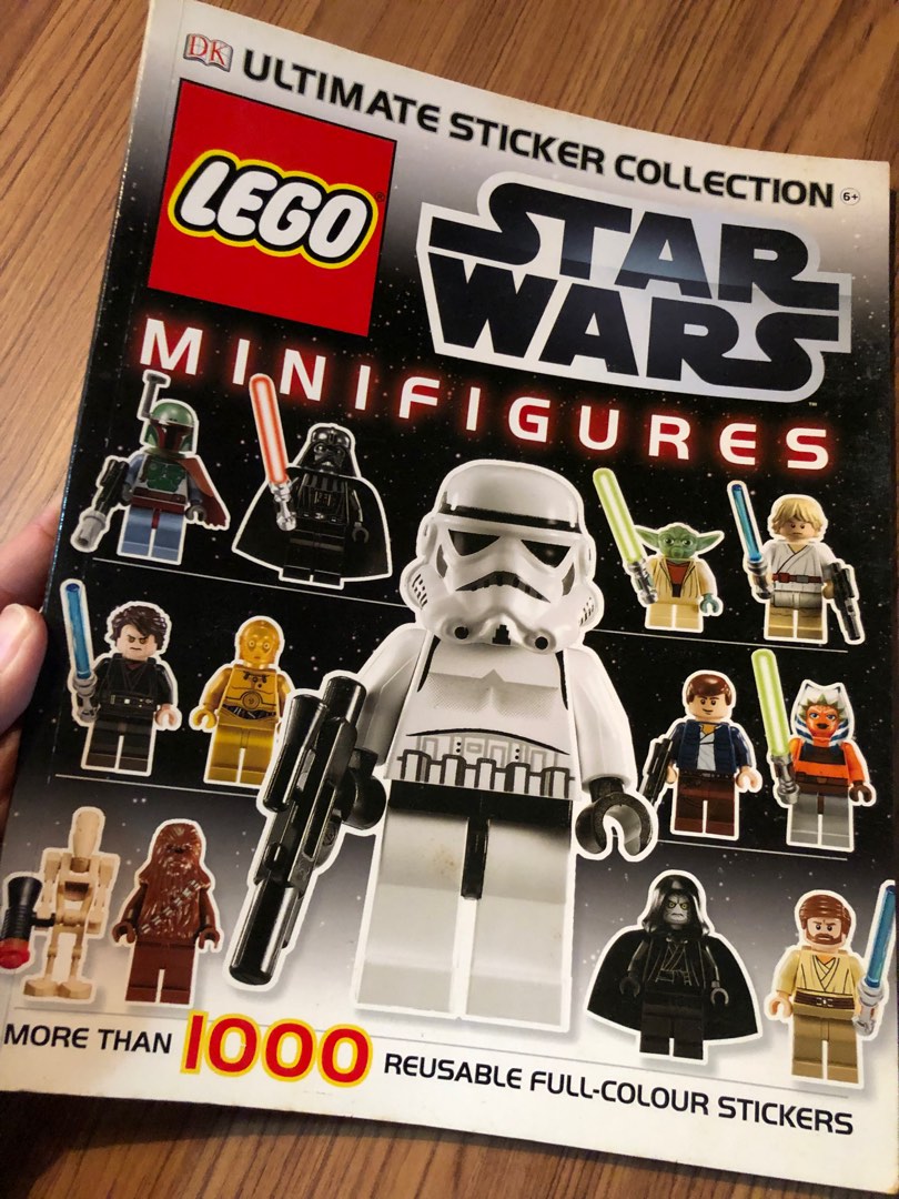 Lego Star Wars Minifigures Ultimate Sticker Collection Book, Hobbies ...