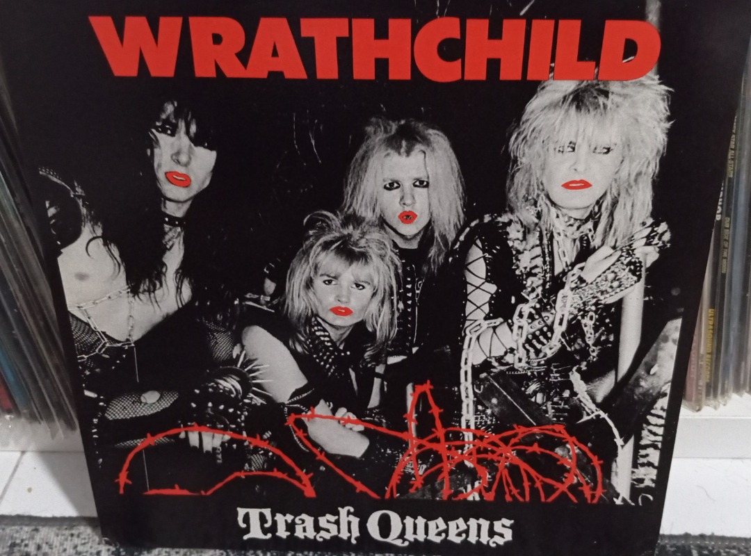 LP WRATHCHILD-TRASH QUEENS Compilation, Hobbies & Toys, Music & Media, Vinyls on Carousell