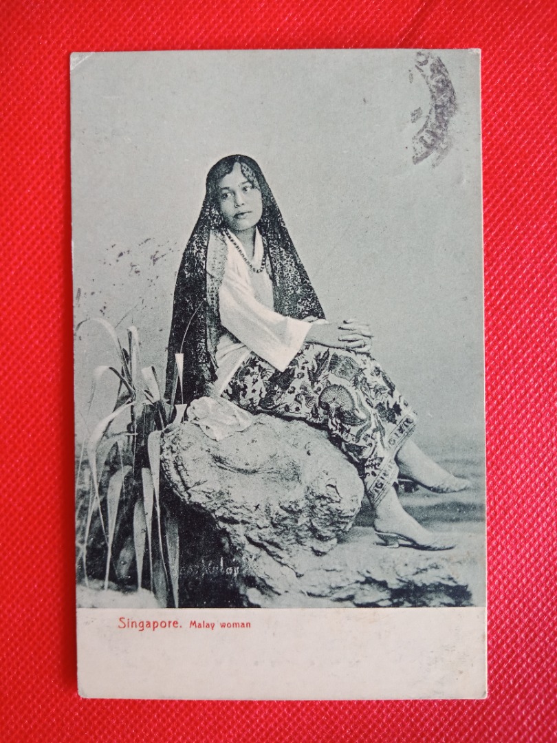 MALAYA Malay Woman CHILE 1912 Postcard RARE, Hobbies & Toys ...