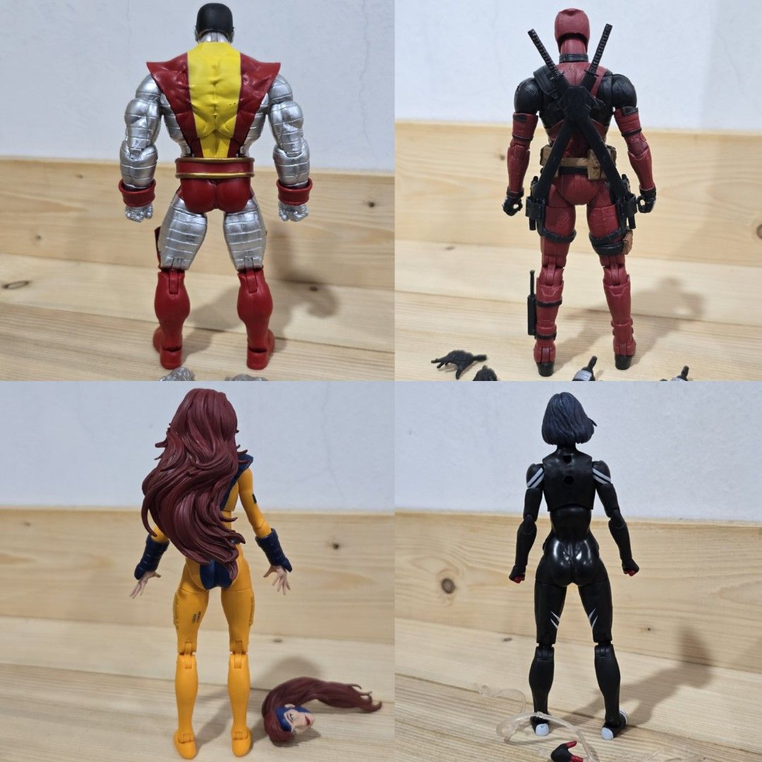 Marvel Legends X-Men, Deadpool, Iron Man, Silk, Hobbies & Toys, Toys ...